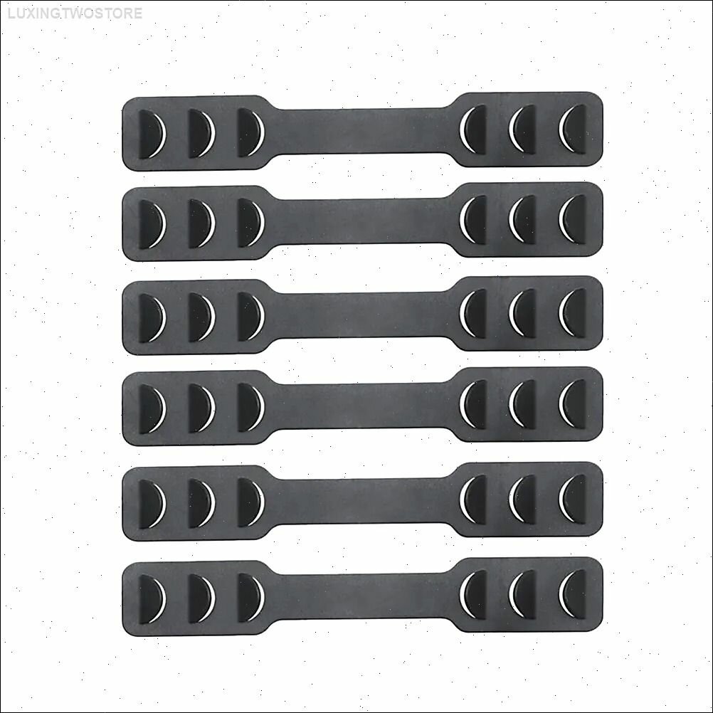 Крючки Для Ушей Маски, Черный, 6 Штук, Удобный Держатель, Подходит Для Походов И Лыж