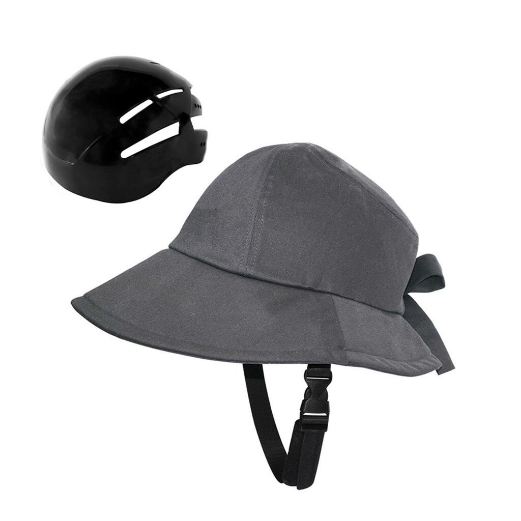 Велосипедный шлем для женщин, темно-серый