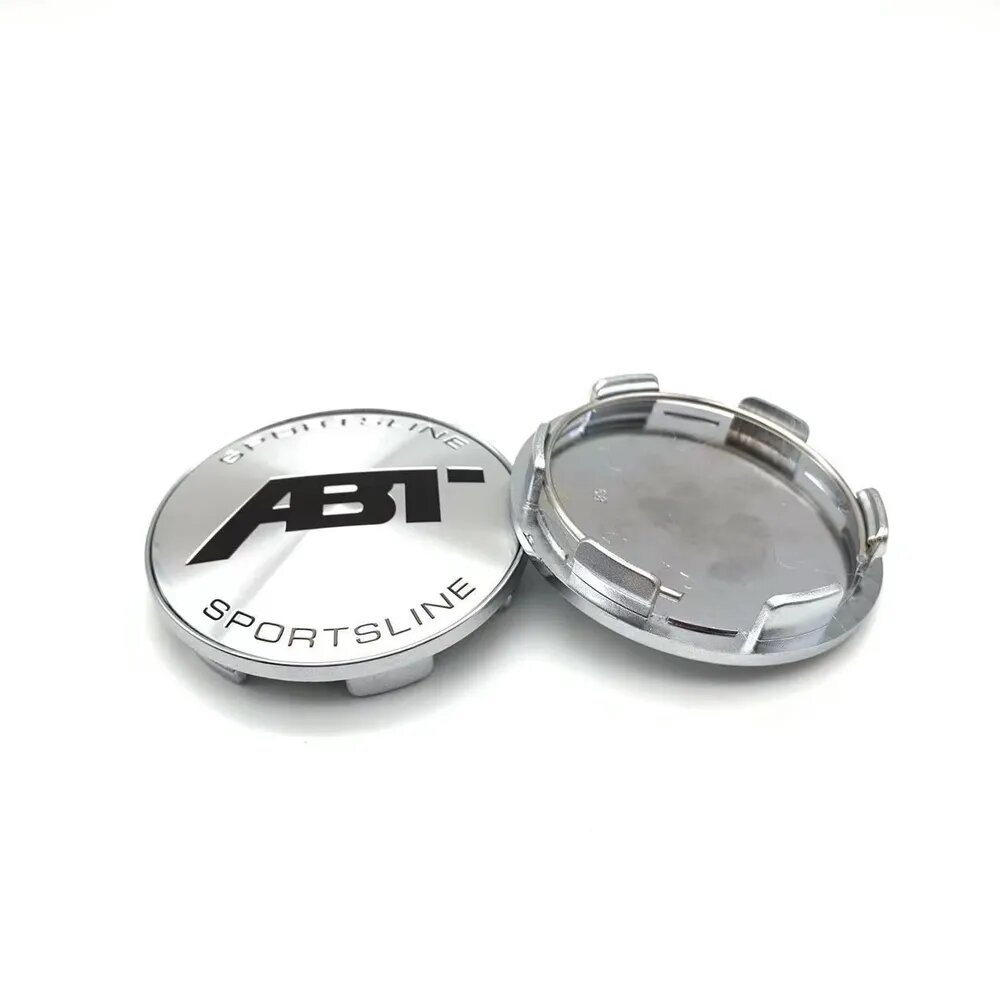 Колпачки заглушки на литые диски audi ABT 68/62/9 мм, 4 шт.