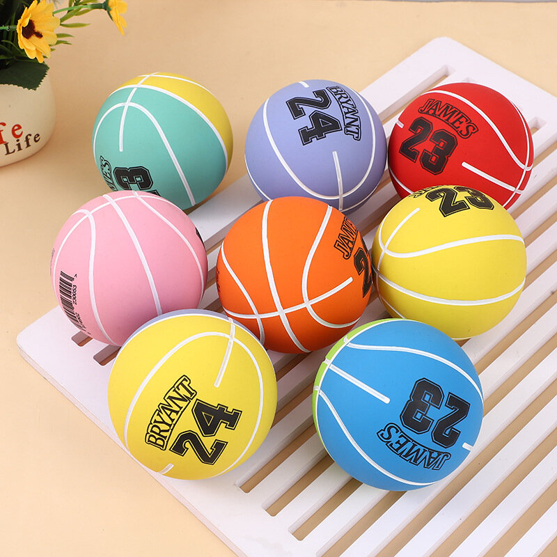 Оптовые детские эластичные мячи, маленькие мячики для игры, игрушки для детского сада, мини-пластиковые мячики, резиновые баскетбольные мячи