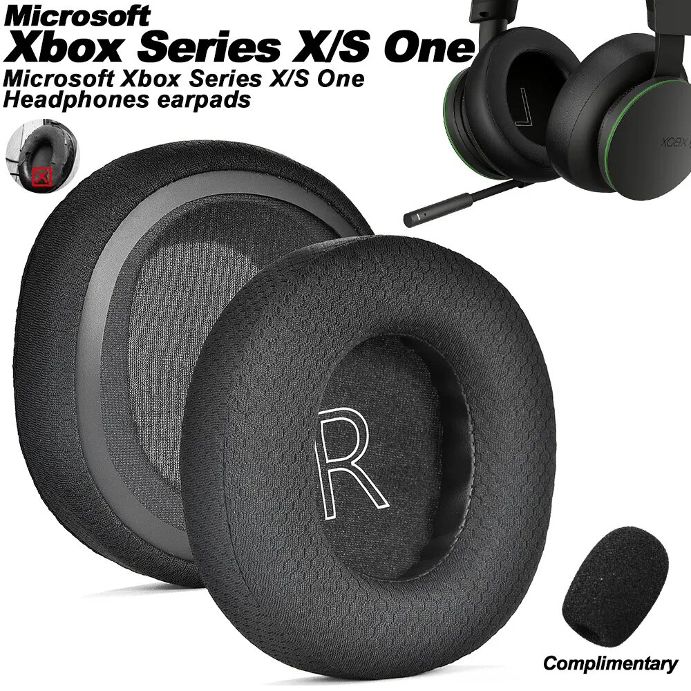 Амбушюры Microsoft Xbox Series X/S One PC для наушников