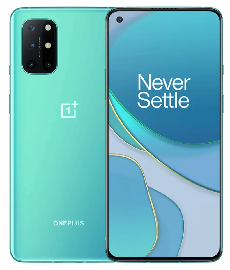 Смартфон OnePlus 8T 12/256 ГБ Dual nano SIM Aquamarine Green Зеленый (в комплекте с евроадаптером)аквамарин