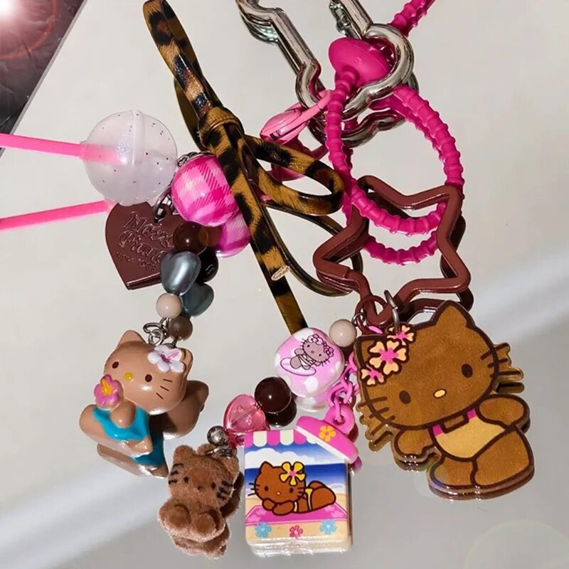 Keeppley брелок Hello Kitty, розовый, цвет 20