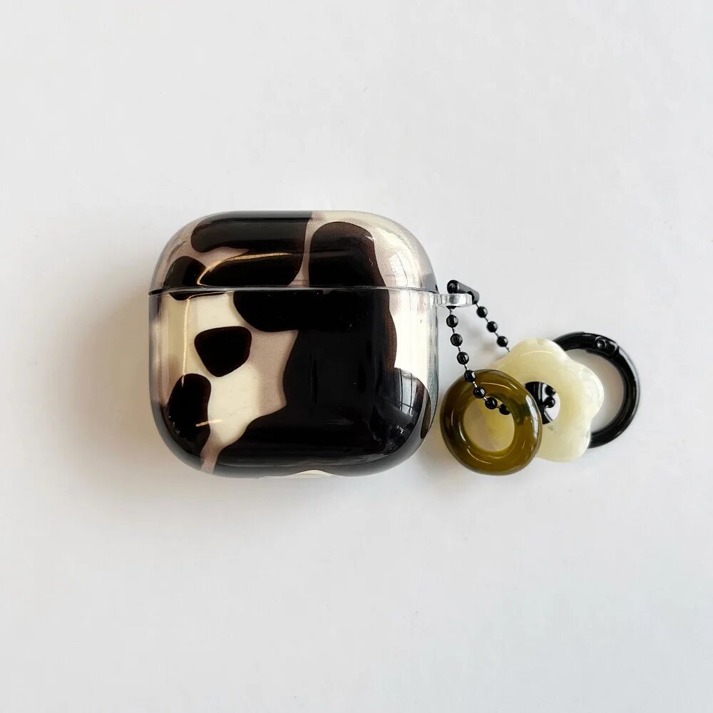 Чехол для AirPods 4 Black White