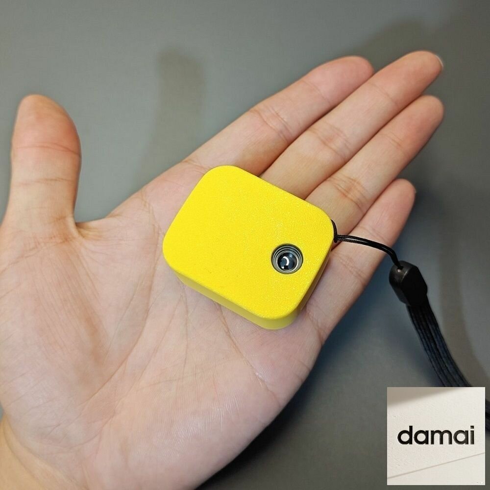 Мини тепловизор с цветным сенсорным экраном 1.69" Для ремонта схем, обнаружения скрытых камер и диагностики температур Инфракрасная камера, желтый