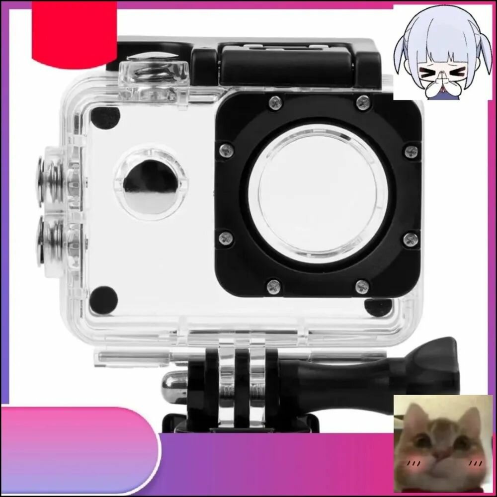 Аквабокс для экшн камеры sjcam sj4000/sj5000 / eken h9 о 20 метров-888-скидка
