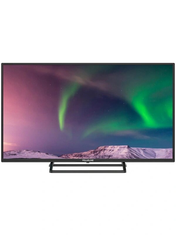 Телевизор PolarLine 40PL53TC-SM, 40", LED, FULL HD, Яндекс. ТВ, черный