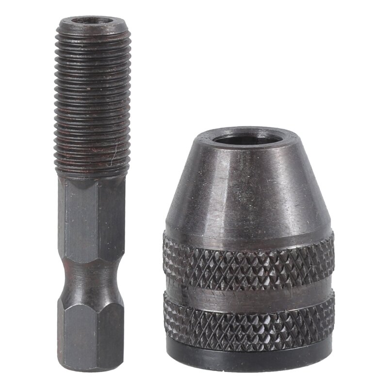 Новый Быстрозажимной Электрический Сверлильный Патрон 1/4 с Защелкивающимся Шестигранным Хвостовиком 0,3-3 мм