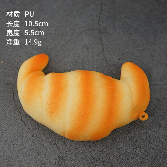 Реквизит для фотографии дропшиппинга, модель для декора дома, имитация хлеба, багет, тост, модель хлеба