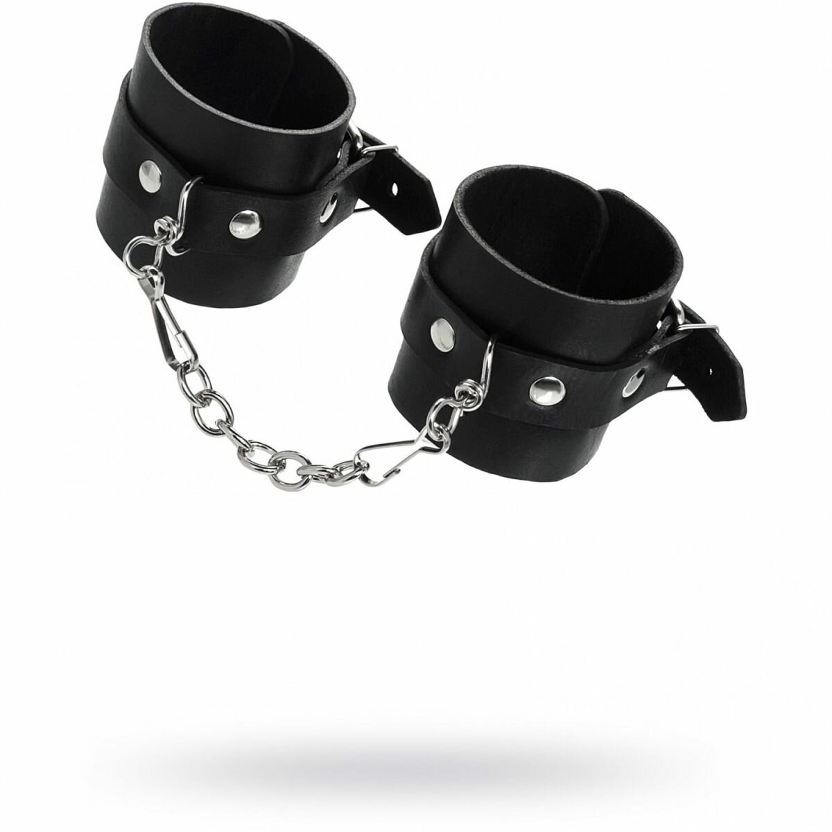 Однослойные наручники Pecado BDSM из натуральной кожи