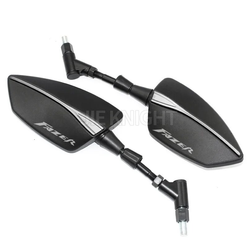 Черные зеркала Yamaha Fazer FZ1/FZ8 Silver-A