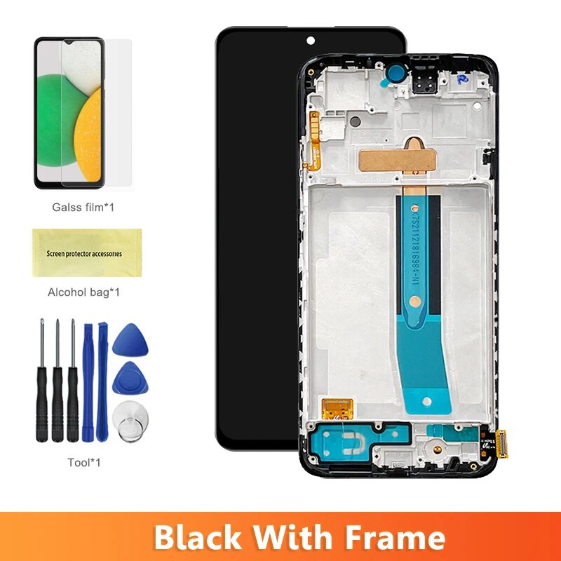 OLED-дисплей для Xiaomi Poco M4 Pro 4G, ЖК-дисплей, замена сенсорной панели для Poco M4 Pro 2201117PI 2201117PI 2201117PG, экран