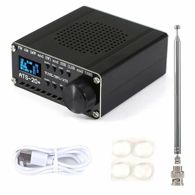 ATS-20+ Plus V2 SI4732 SDR-Радиоприемник С OLED-Дисплеем