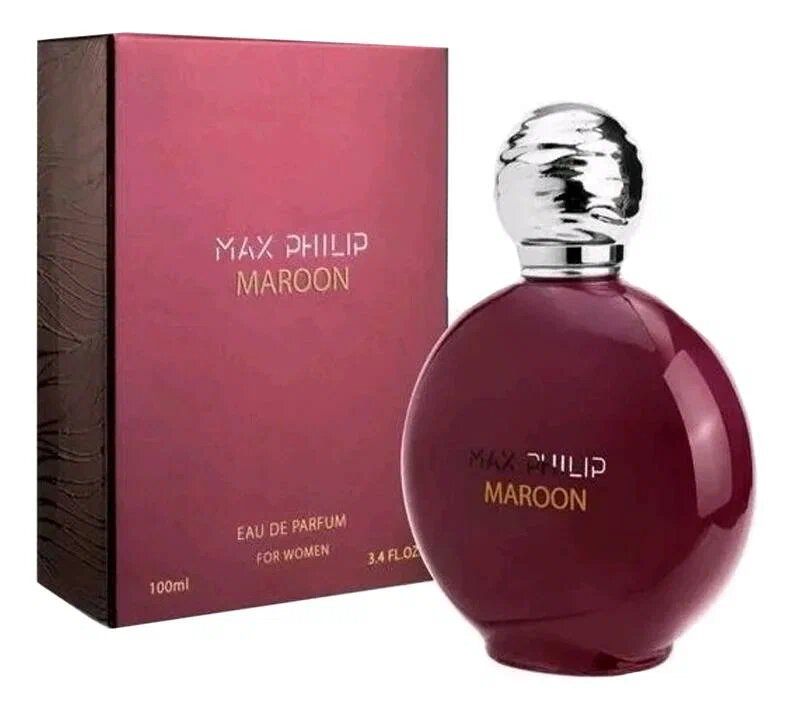 Max Philip Maroon парфюмерная вода 100 мл, аромат для женщин