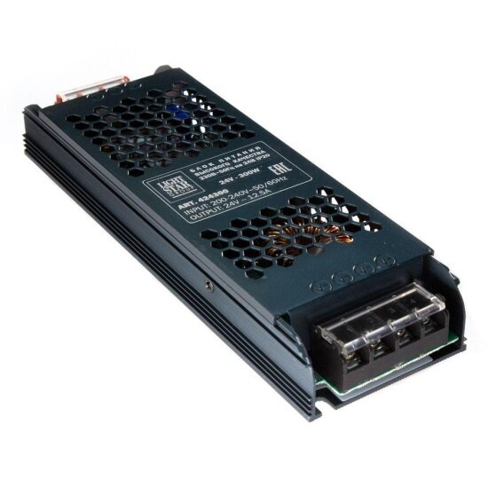Блок питания Lightstar 24V 300W IP20 12,5A 424300