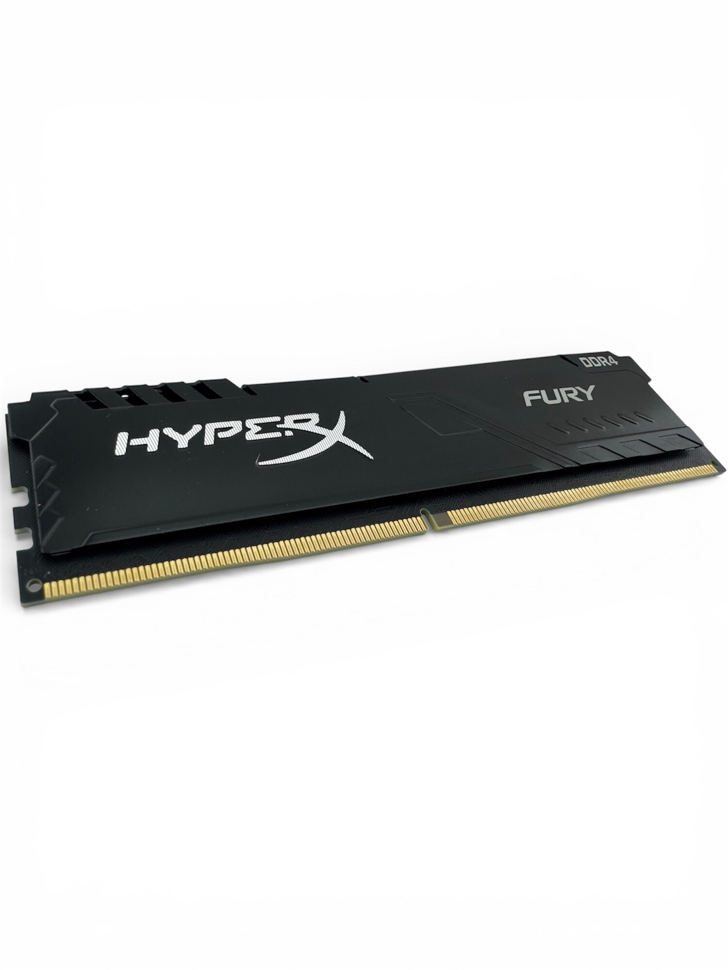Оперативная память для компьютера HyperX Fury Black Series 8 ГБ DDR4 3200 МГц DIMM CL16 HX432C16FB3/8