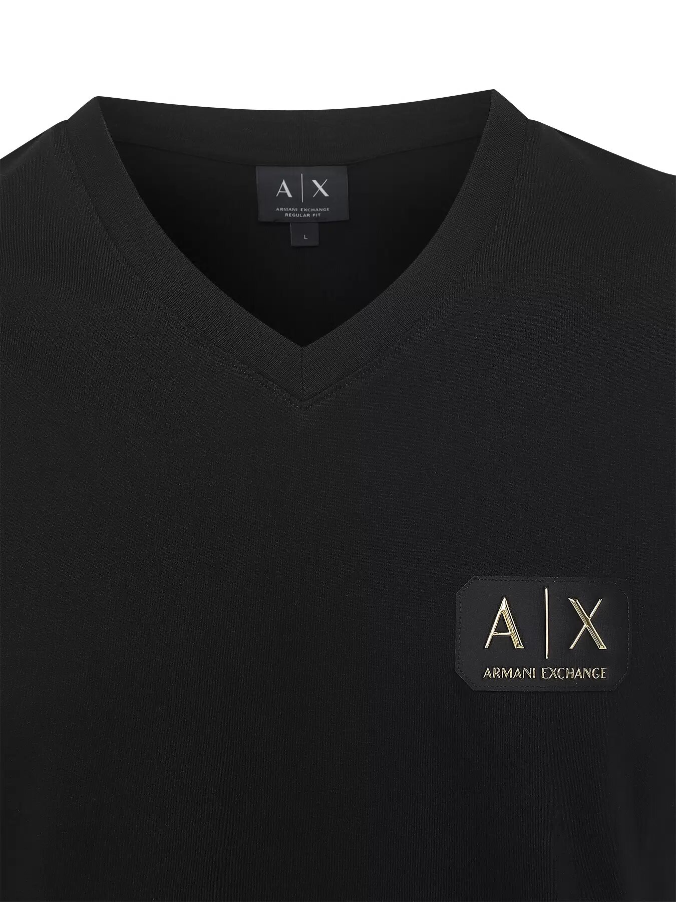 Футболка Armani Exchange, размер L, черный — фото 1