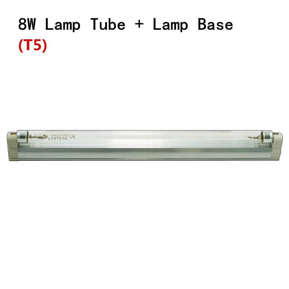 Ультрафиолетовые лампы ZHMZH, 220В, кварцевые, 4-15Вт With Ozone, 8W Tube and Holder