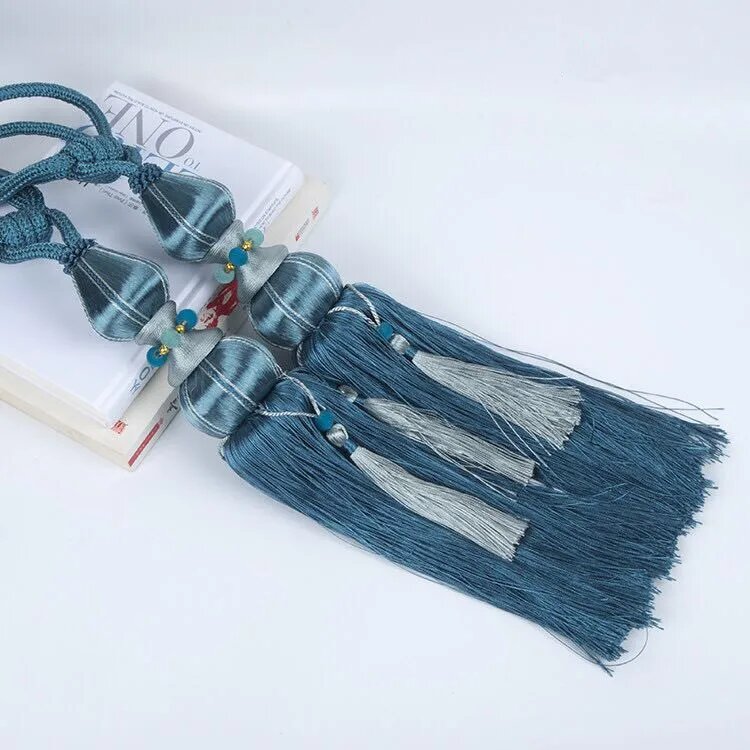 Гобелен William Morris - Дерево жизни, хлопок, зеленый Темно-синий, blue hanging ear