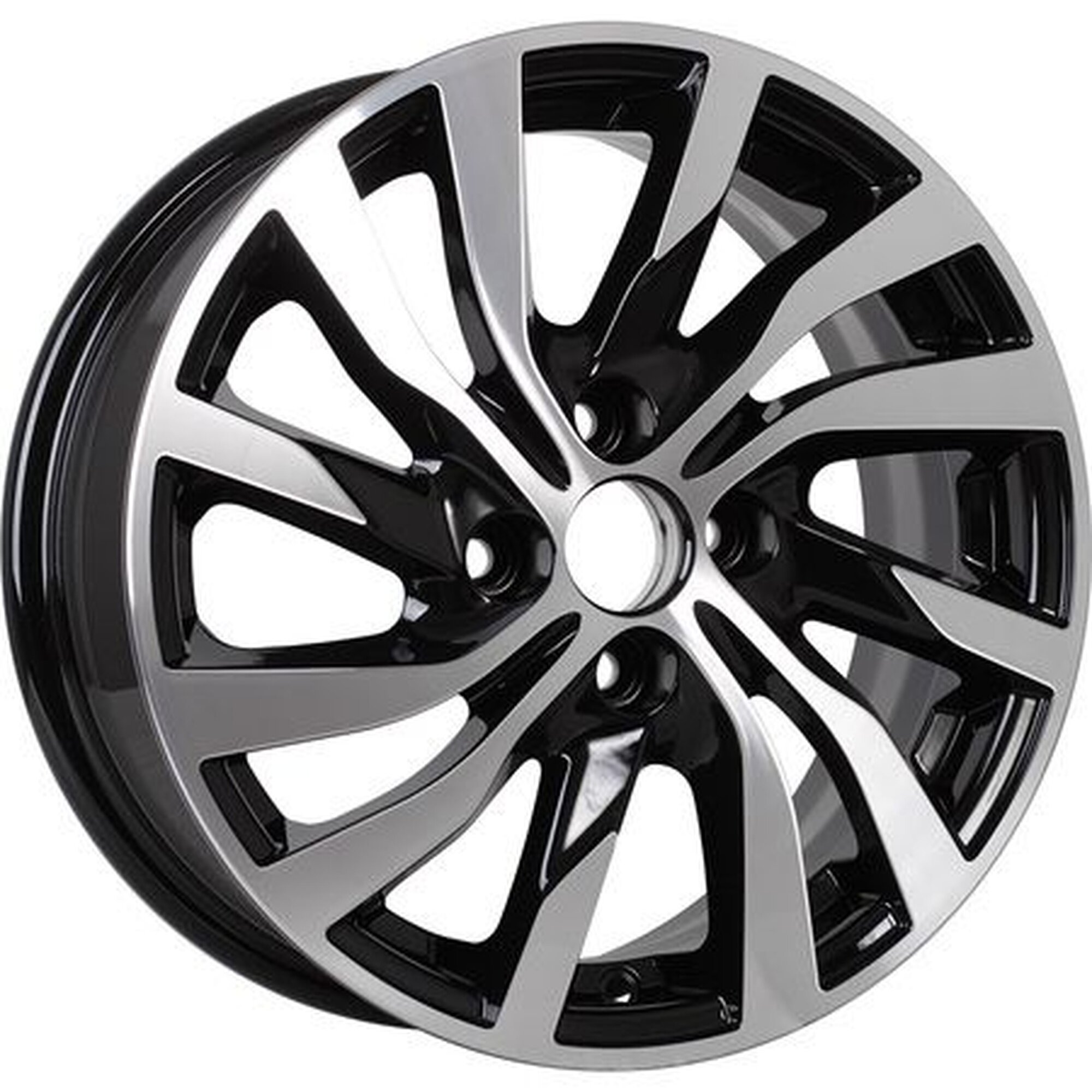 Колесный литой диск Ifree Реплика КС882 (ZV 15_Rio II) R15x6 4x100 ET46 CB54.1 Almaz_black