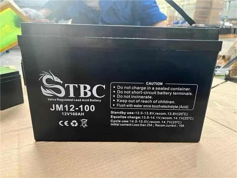 Аккумуляторы TBC JM12-100, герметичные, 12 В, 100 Ач, длина 33 см