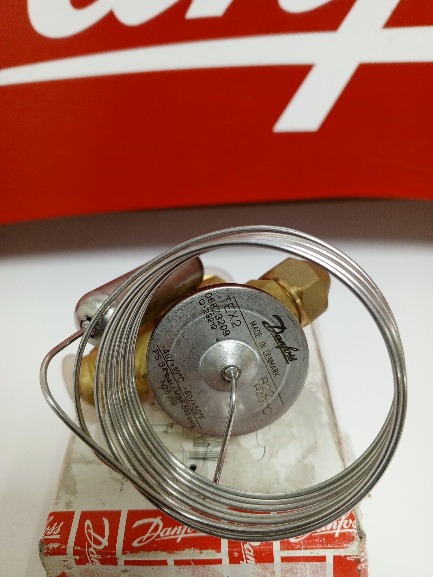 Вентиль терморегулирующий ТРВ TEX 2 (R22, без МДР, -40.+10C)