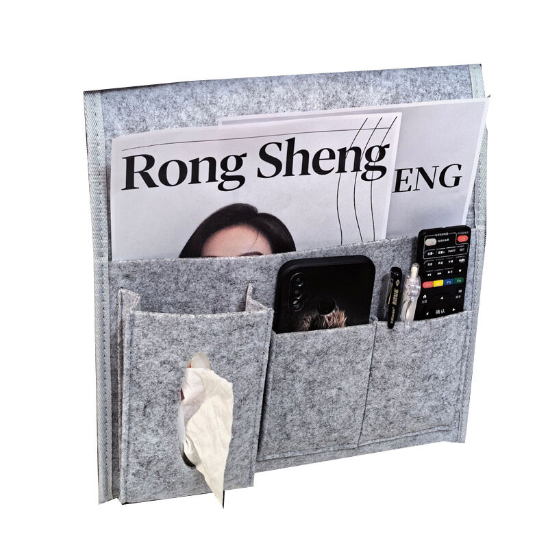 Многофункциональная сумка для хранения на подлокотнике дивана с отделением для пульта дистанционного управления, тканевый органайзер для мелочей у кровати, многофункциональная сумка для хранения телефона.