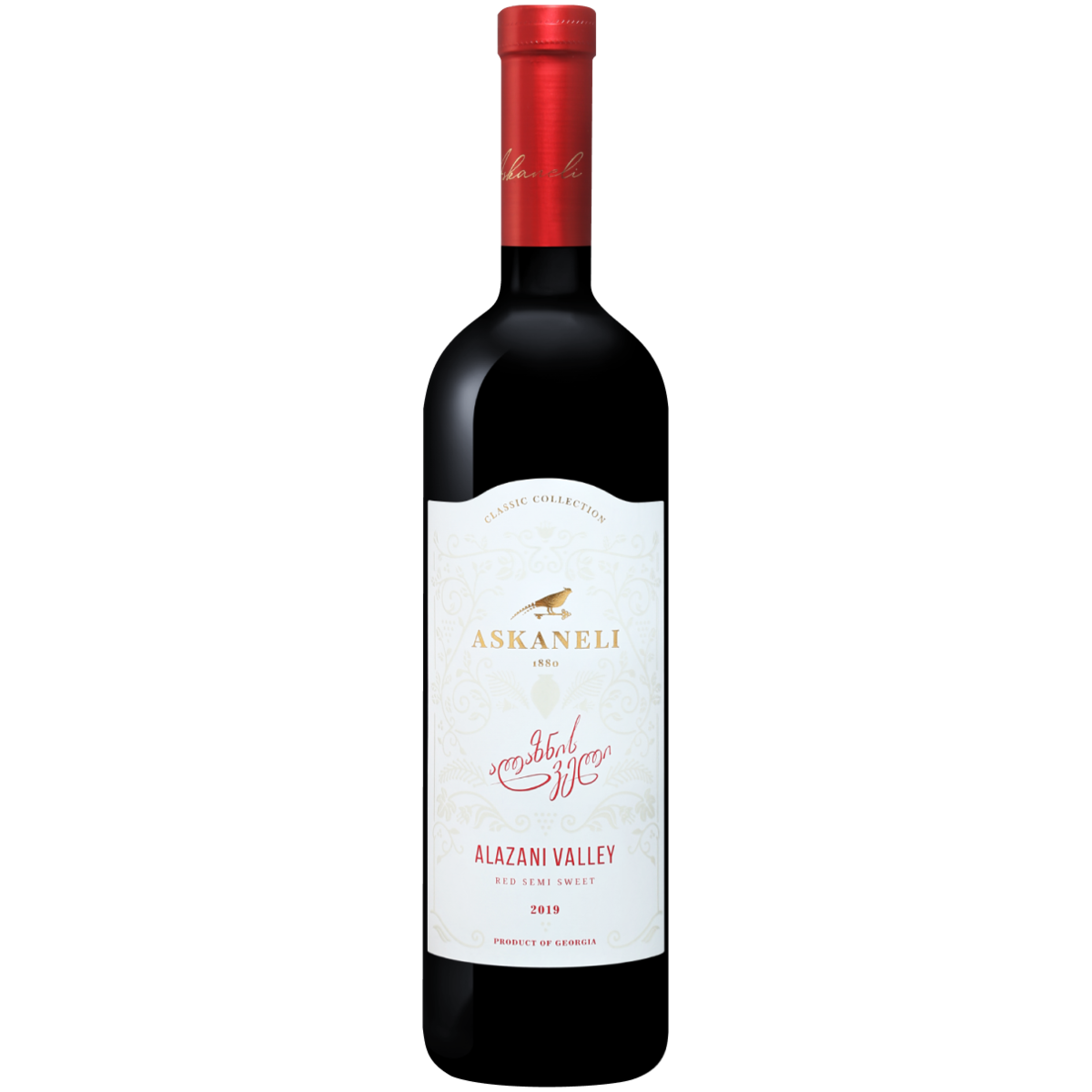 Вино Askaneli Brothers Classic Collection Alazany valley красное полусладкое 0,75 л