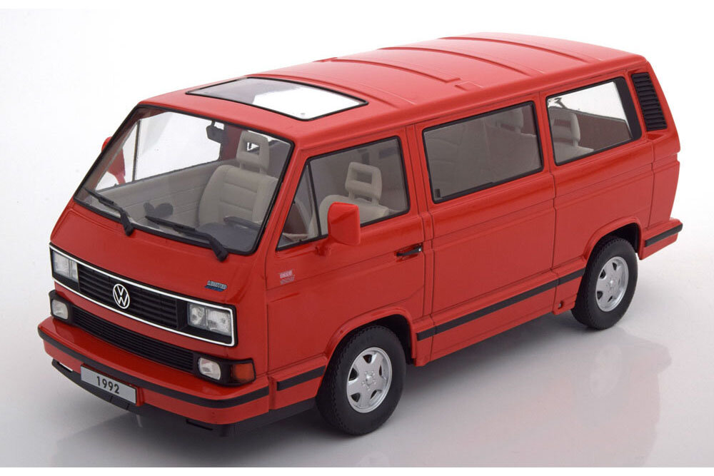 Модель коллекционная KK-SCALE Vw volkswagen bus T3 limited last edition 1992 red