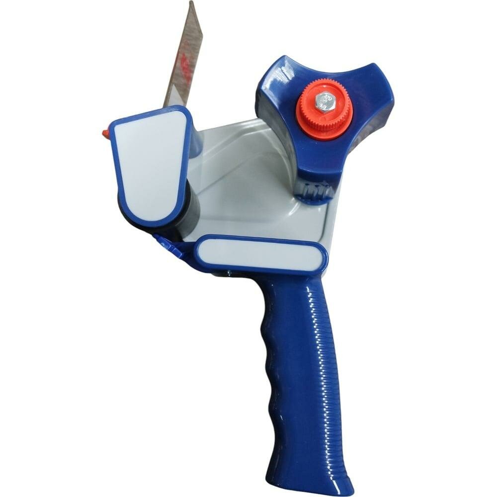 Диспенсер для клейкой упаковочной ленты волга полимер для скотча шириной 75 мм Т18_40