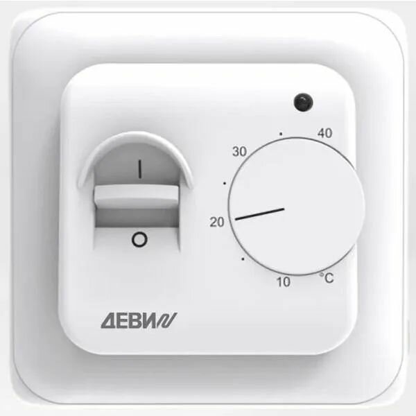 Терморег. мех. 16A бел. д. пола +5/+40*C деви Base