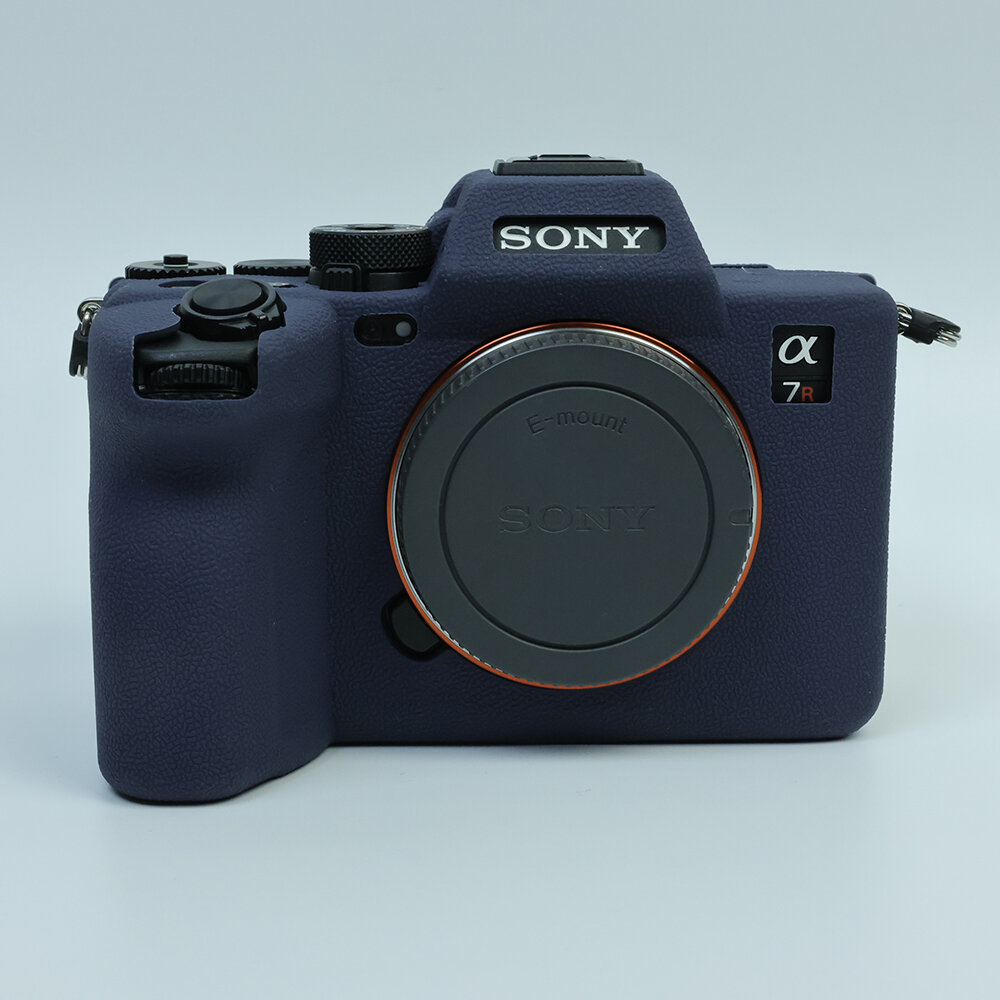 Защитный силиконовый чехол фотоаппарата для Sony A7RV A7RV A7R5 ILCE-7RM5 A7M5 ILCE-7M5 ультра-тонкая полимерная из мягкого качественного силикона