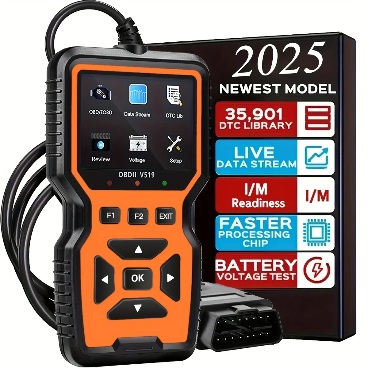 Автосканер OBD2 2025 Года: Мощный Диагностический Инструмент Для Двигателя, Считыватель Кодов Неисправностей