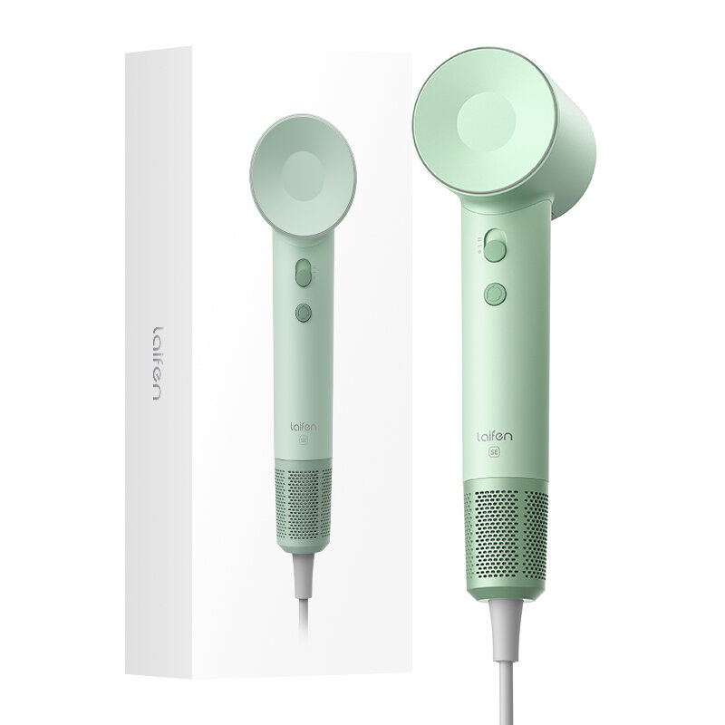 Фен унисекс Laifen SE с терморегулятором, быстрая сушка, низкий шум, мощный поток, SE 5064497