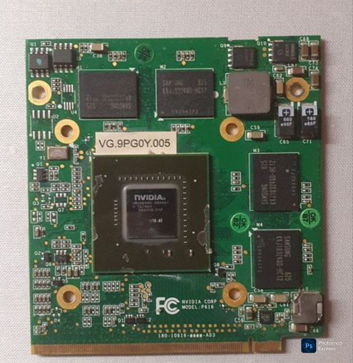 Видеокарта GeForce 9600MGT 9600M GT GDDR3 512 Мб MXM G96-630-A1 для ноутбуков Acer Aspire 6930 5530G 7730G 5720G