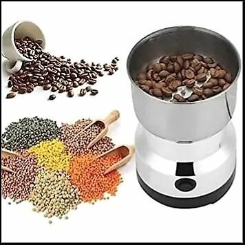Мощный измельчитель для сухих продуктов. Электрическая мельница для специй, зерна, соли, муки. Блендер-дробилка для дома.