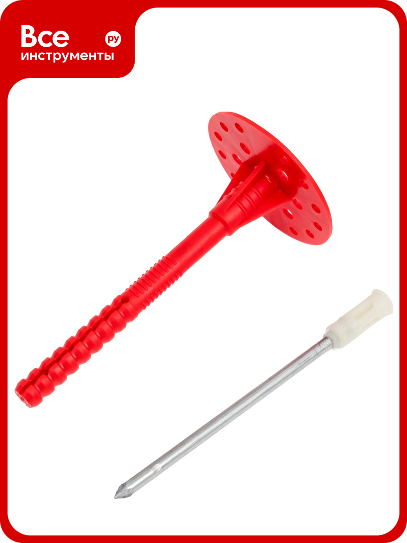 Дюбель для теплоизоляции с термоголовкой Tech-Krep 10x120 (IZL-T) L (50 шт) - пакет 158152