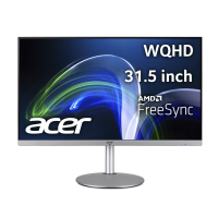 Монитор Acer 31,5' CB322QKsemipruzx 16:9, IPS, UHD, 4ms, 350cd, 60Hz, HDMI, DP, USB-C, USB, LAN, SPK, HAS