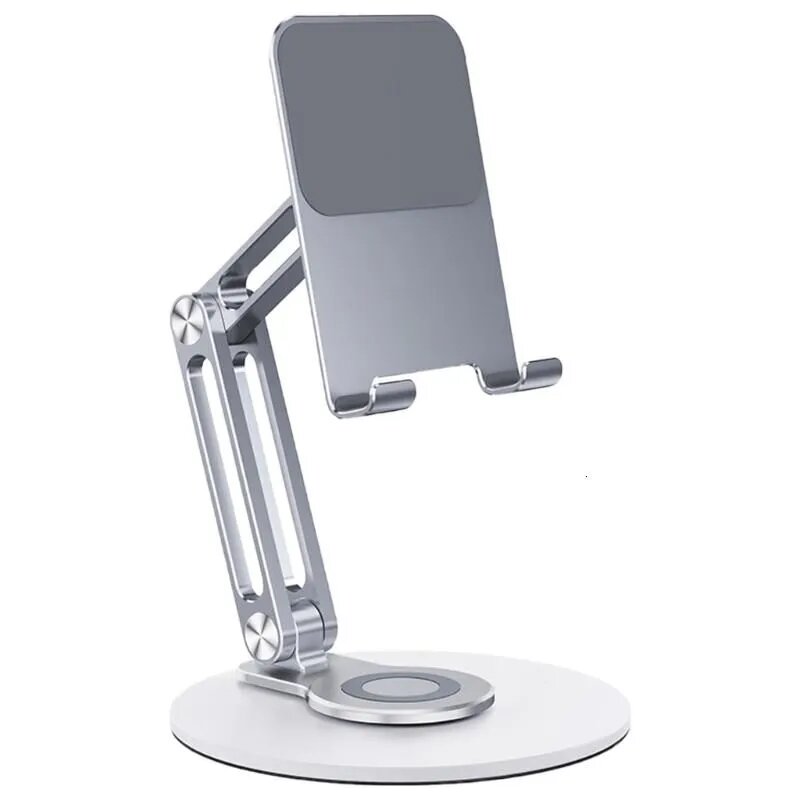 Алюминиевая док-станция для телефонов и планшетов, - лунное серебро