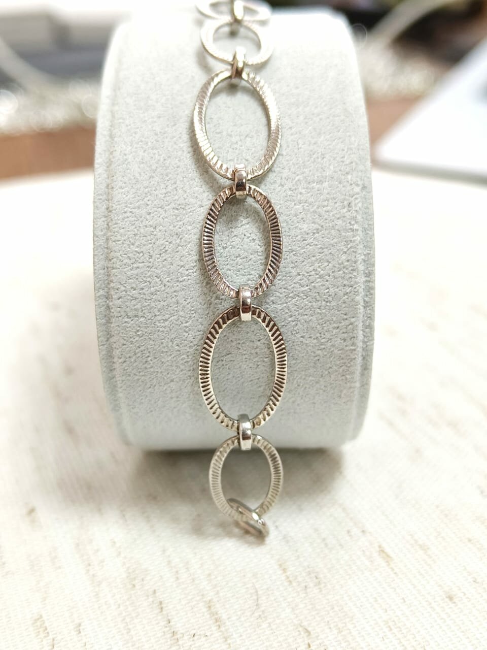 Браслет, серебро, 925 проба, родирование