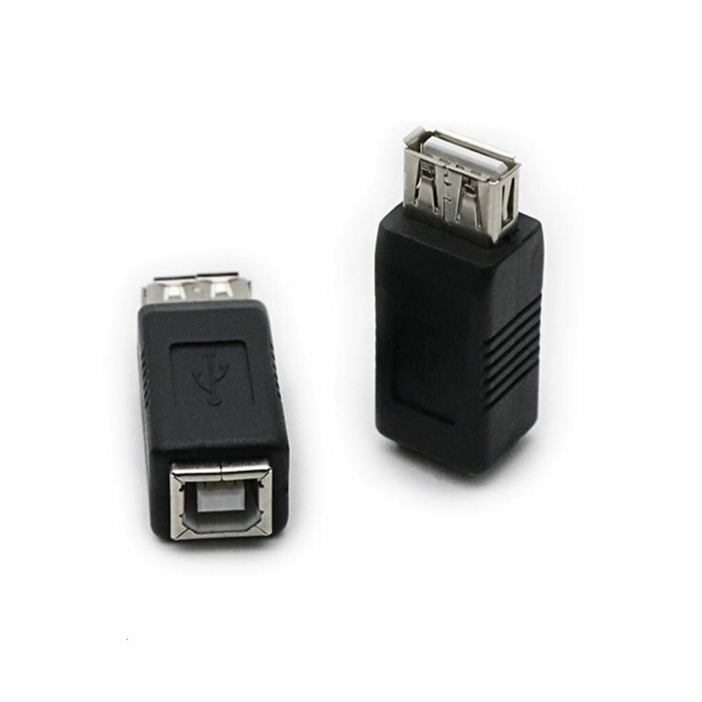 Адаптер USB2.0 Type A to B Female для компьютера и принтера