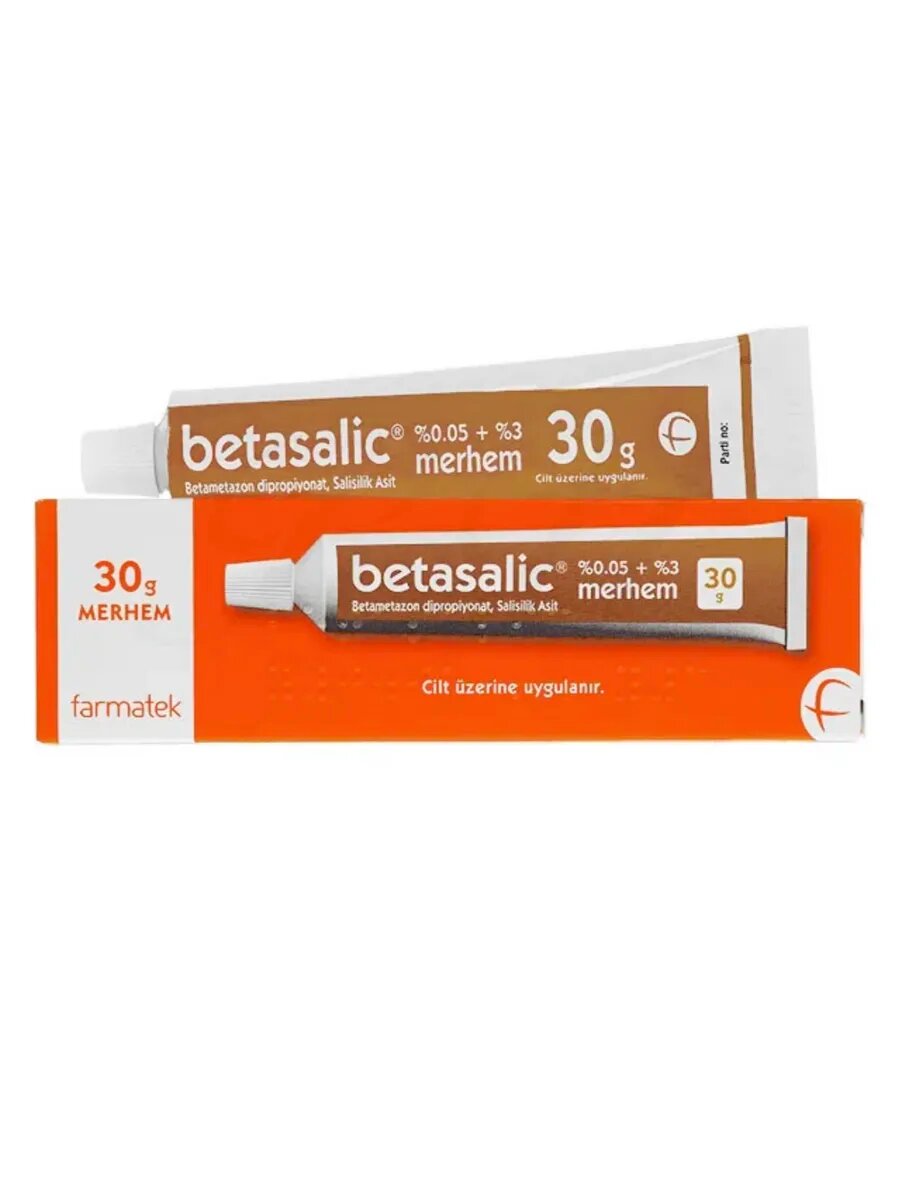 Мазь от псориаза и экземы. Betasalic Турция.