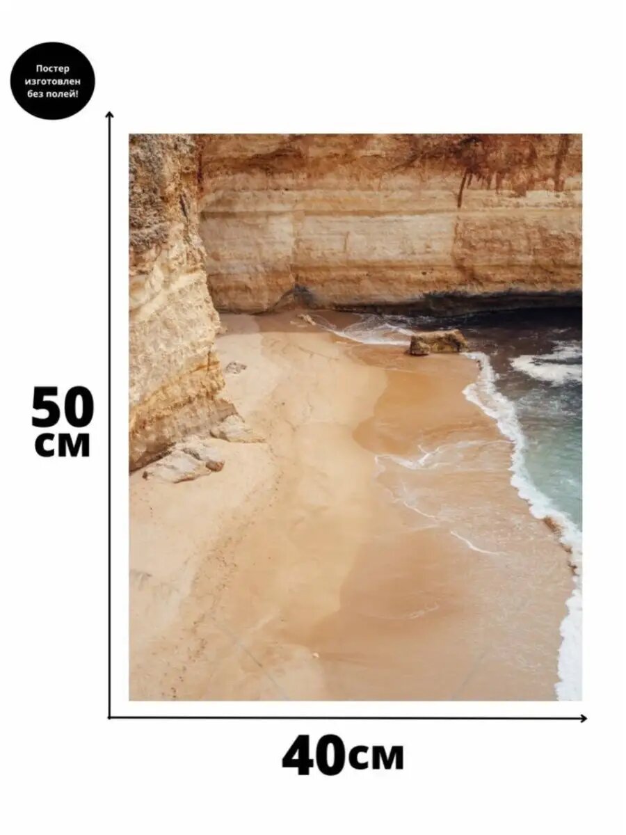 Постер пляж море
