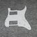 Пластина для гитары Stratocaster, White Pearl 4ply, Серый