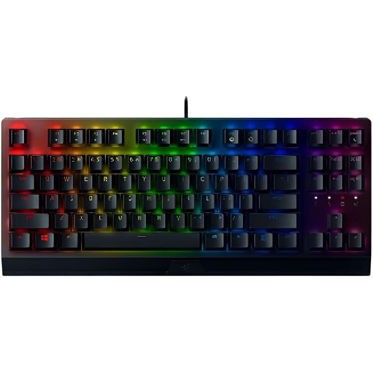 Проводная игровая клавиатура унисекс Razer BlackWidow V3 Competition Edition, 87 клавиш, Green Switch, Yellow Switch, RGB