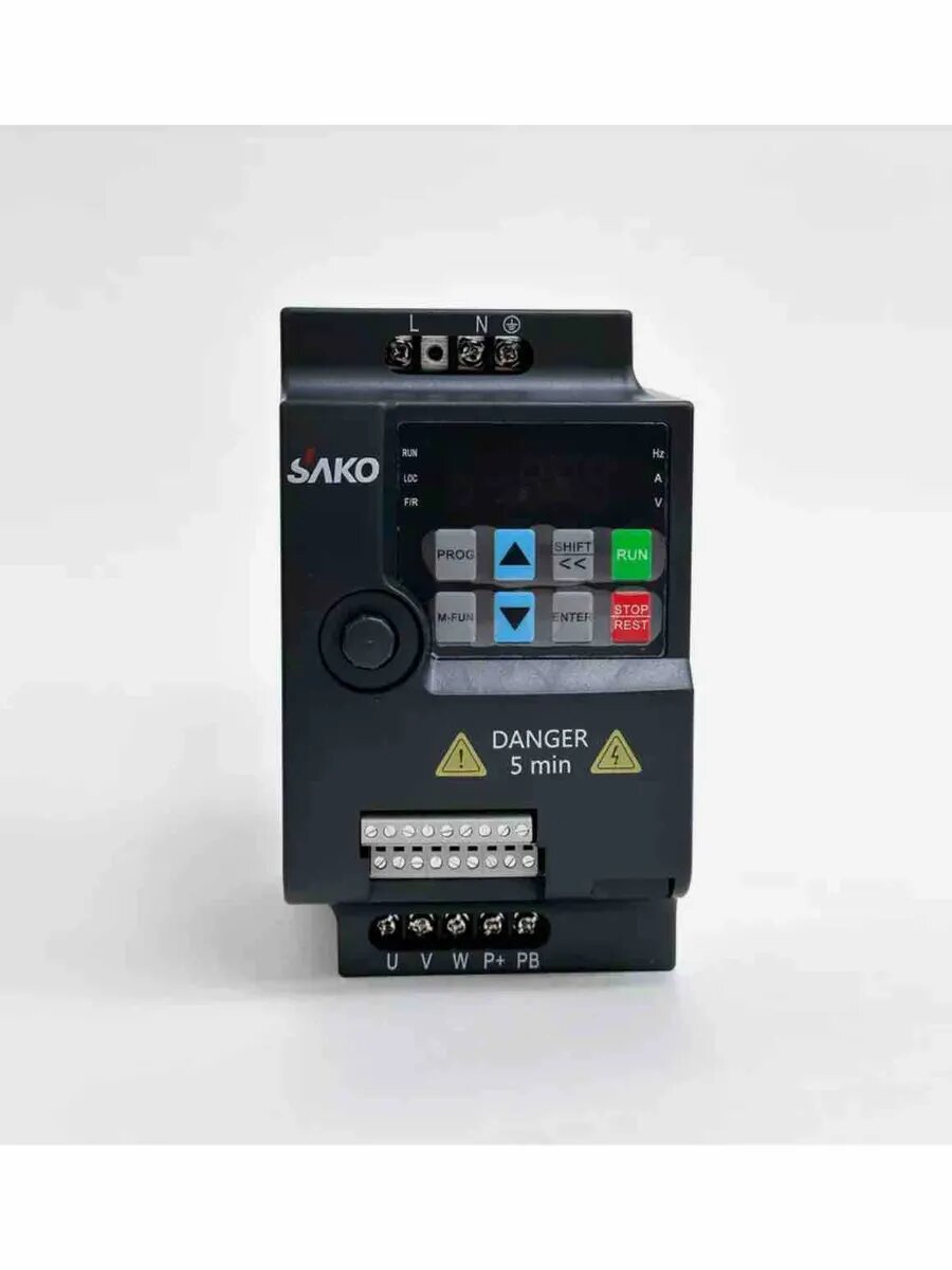 Преобразователь частоты SAKO для управления оборотами, компактный, простой монтаж