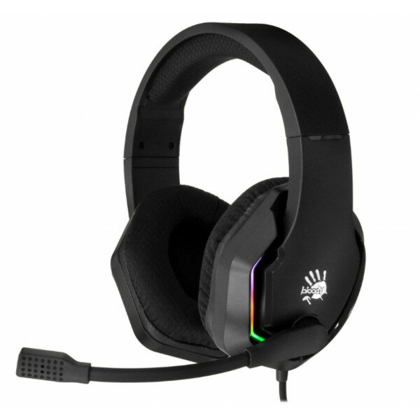 Гарнитура Bloody G260P чёрный, проводная, подсветка