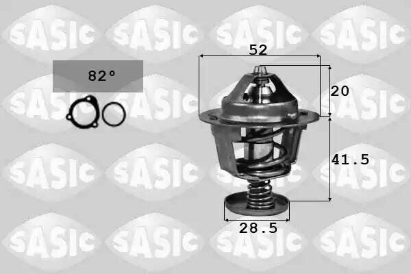 Термостат охлаждающей жидкости SASIC 3306033 Mazda 2 3 5 6 626 Premacy Bt-50