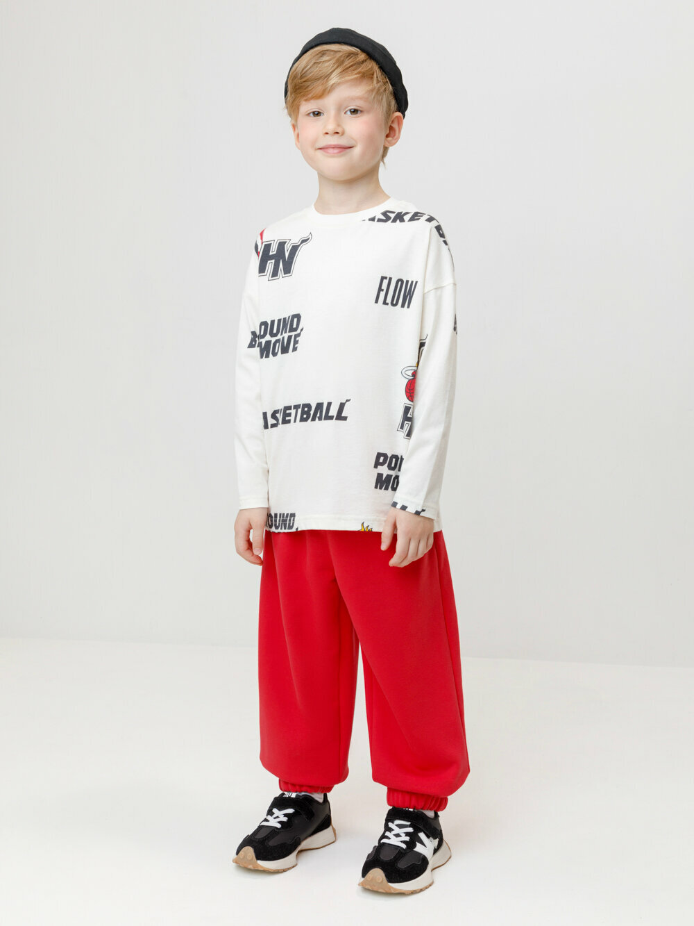 Брюки спортивные трикотажные брюки для мальчика