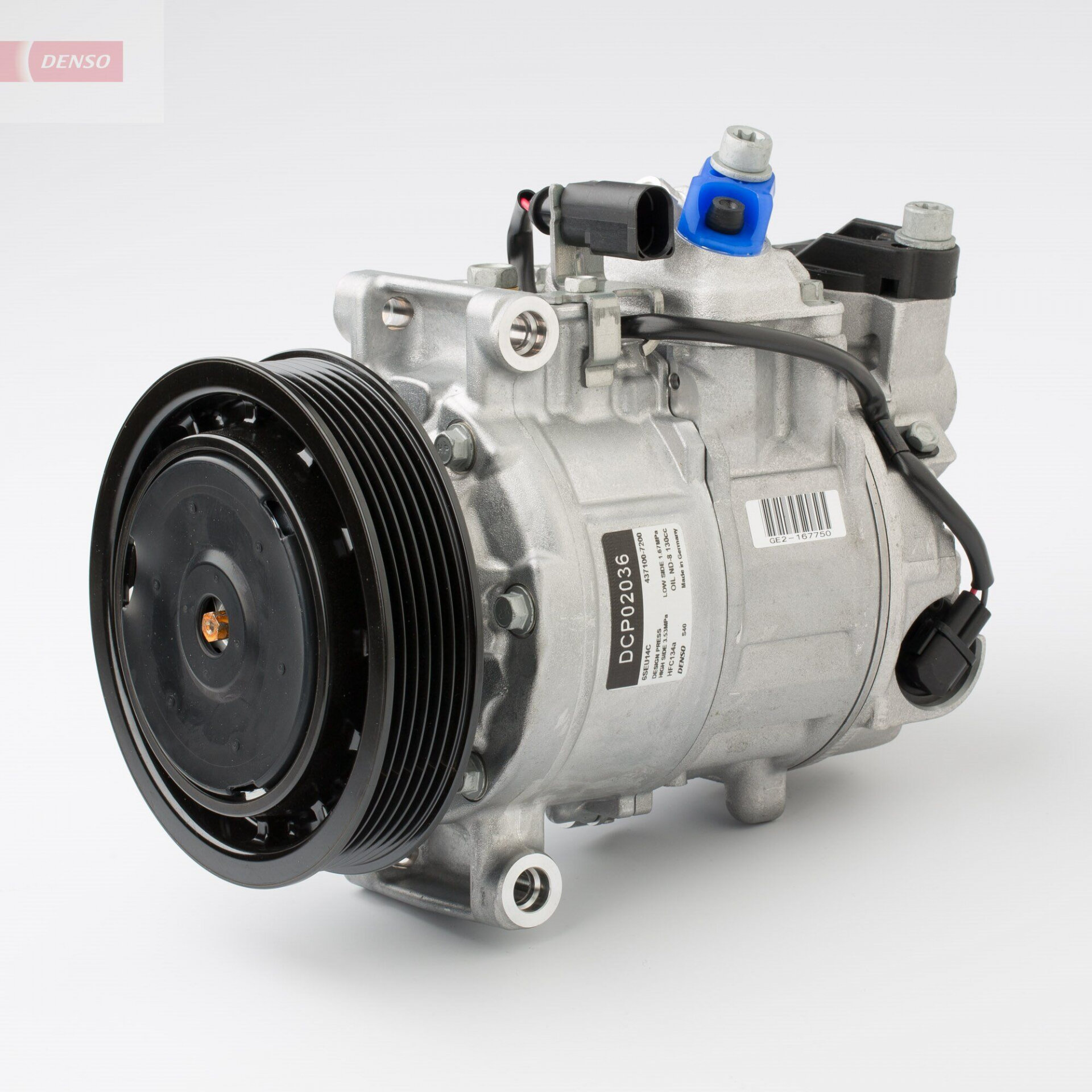 Компрессор, кондиционер, DENSO DCP02036 (1 шт.)